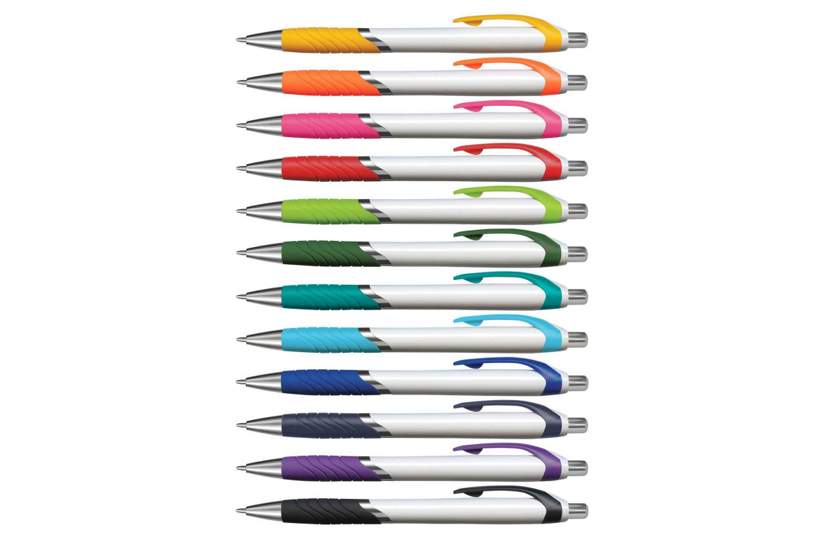 Jet Pen - White Barrel | Fundraise Factory